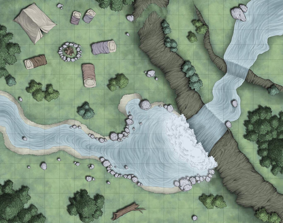 Battlemaps d'extérieur » Donjons & Dragons - D&D 5e