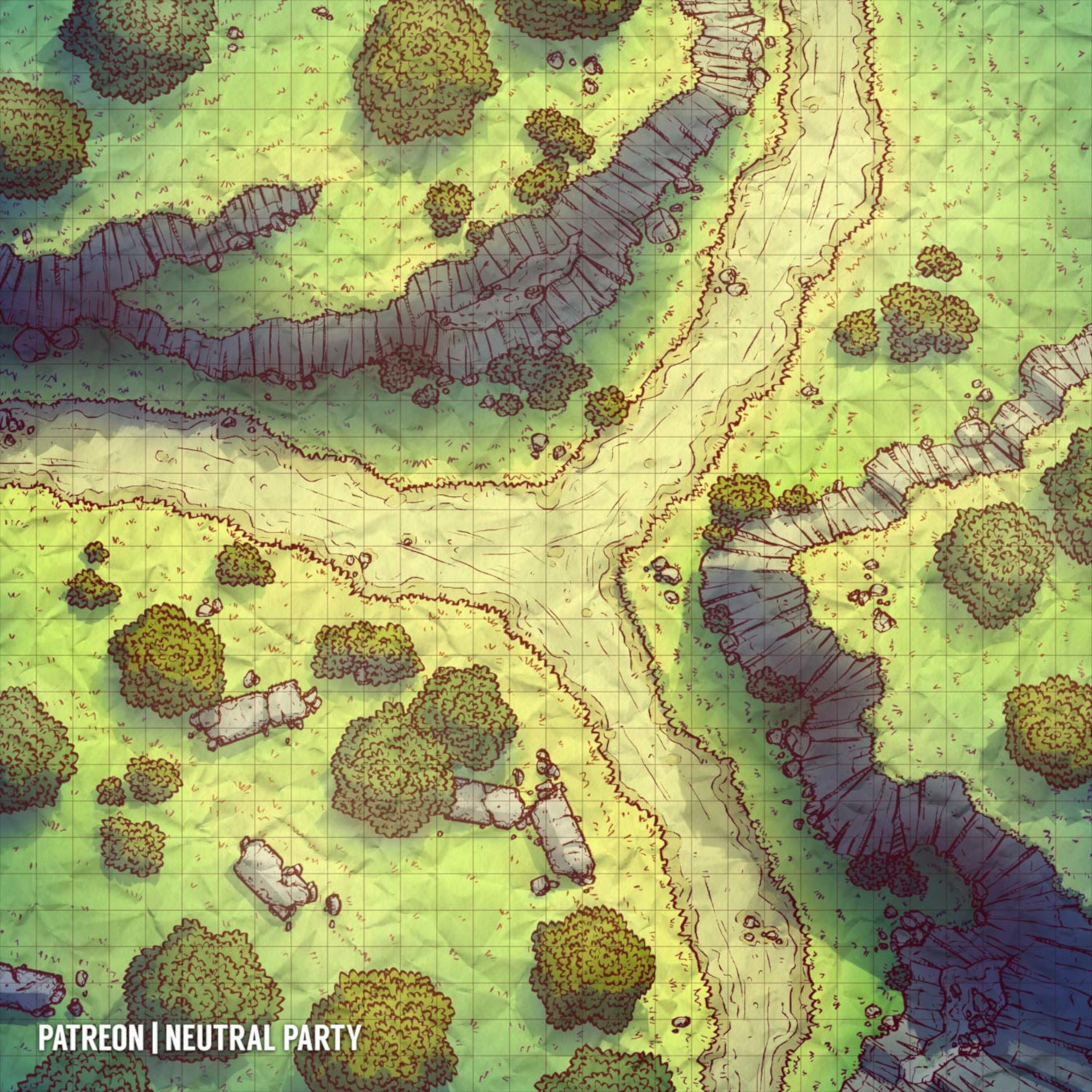 Battlemaps d'extérieur » Donjons & Dragons - D&D 5e